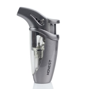 Generic New Metal Box Windproof Lighter Cigar Lighter Dual Arc ...