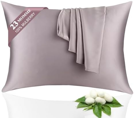 Amazon.com: 100% Silk Pillowcase 2 Pack for Hair and Skin, Both Sides ...