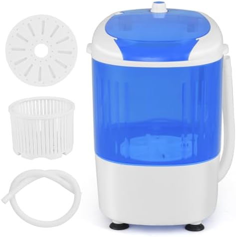 Amazon.com: SUPER DEAL Portable Mini Washer and Spinner Combo, 5.7 lbs ...