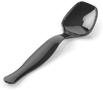 Amazon.com: Fineline Settings 3302-BK-X, Platter Pleasers Black Plastic ...