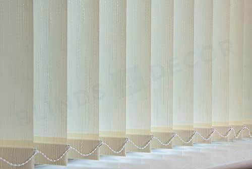 Made to Measure Vertical Blind Replacement Slats - Bespoke - Custom ...