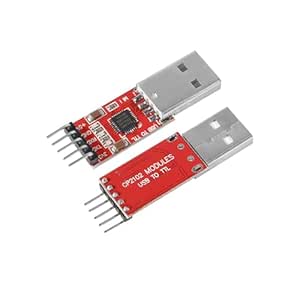 oceanlabz CP2102 USB 2.0 to TTL UART 5 Pin Serial Converter Adapter ...