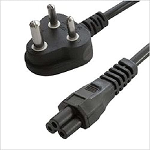 YASH VISION - 5 feet - 3 Pin Laptop Power Cable Adapter Charger Cord ...