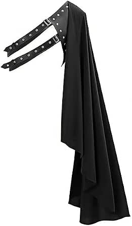 Amazon.com: chenggong Adult Medieval Half Shoulder Cape Victorian ...
