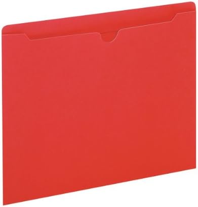 Amazon.com : Pendaflex Colored File Jackets, Reinforced Tab, Flat ...