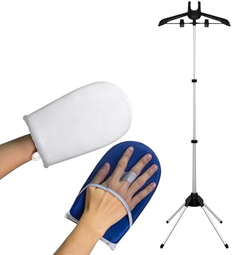 Amazon.com: Clothes Steamer Stand Hanger with Steamer Ironing Glove for ...