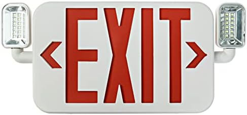 Ciata Ultra Bright Energy-efficient Lighted Exit Signs with Battery ...