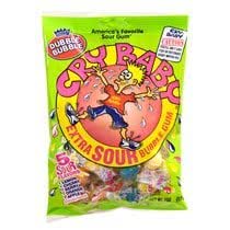 Amazon.com : Cry Baby Extra Sour Bubble Gum (4 oz Bags) : Chewing Gum ...