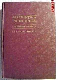 Accounting principles;: A Pathfinder course,: Jackson, J. Hugh: Amazon ...