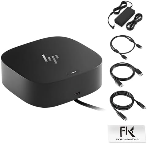 Amazon.com: HP Docking Station for Dual Monitor Bundle - 1 Year ...