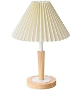 KUNJOULAM Cute Small Table Lamp, Modern Bedside Nightstand Lamp with ...