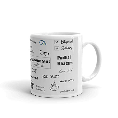 Buy Mug for You CA (Chartered Accountant) Bone China Coffee Mug 330Ml ...