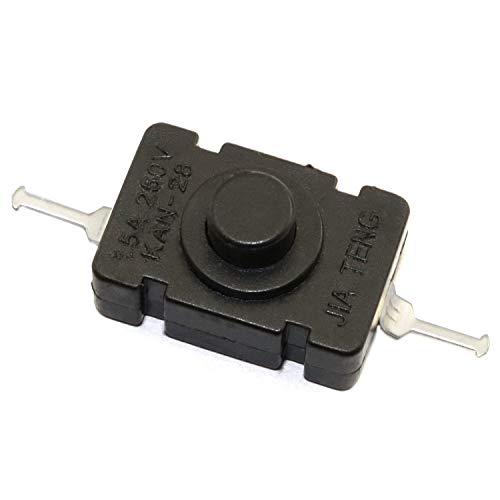 Snapklik.com : RuiLing 10pcs Self-Lock Push Button Switch KAN-28 For ...