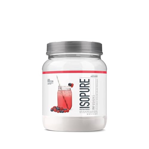 Isopure Protein Powder, Clear Whey Isolate Protein, Post Workout ...