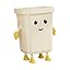 Colcolo Creative Trash Can Open Top Waste Basket Multifunctional Sturdy ...