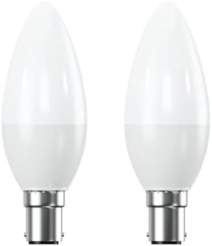B15 Small Bayonet Cap Fitting LED Light Bulb, 4.9W 40 watts Equivalent ...