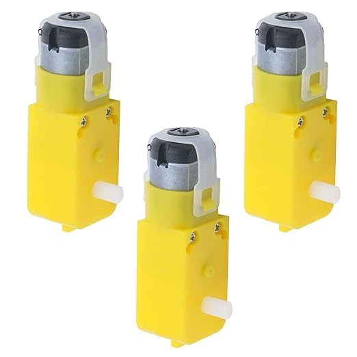 SP Electron 100RPM DC BO Motor Single Shaft Smart Car Robot Gear Motor ...