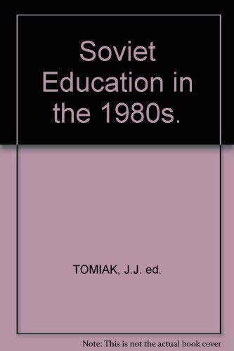 Soviet education in the 1980s : Amazon.in: Books