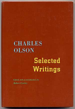 Selected Writings.: Olson, Charles; Creeley, Robert (editor): Amazon ...