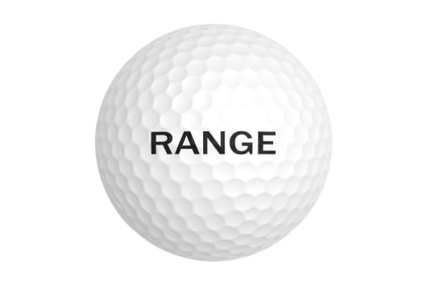 Buy +91 Assorted Multiple Logo Range Golf Balls - Pack of 25 (White ...