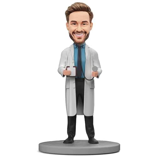 Amazon.com: MYBOBBLE Custom Bobbleheads, Custom Doctor Bobbleheads ...