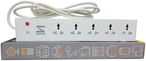 smarteefi WiFi Smart Power Extension 3 Socket Smart Plugs, Can Execute ...