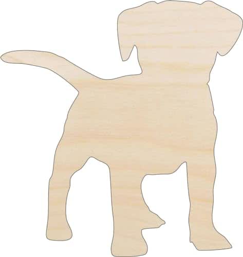 Amazon.com: Dog - Laser Cut Out Unfinished Wood Craft Shape DOG35 18 ...