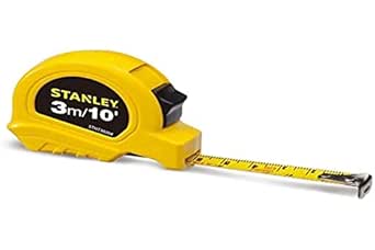 STANLEY STHT30204-840 10FT Manual Brake Basic Measuring Tape : Amazon ...