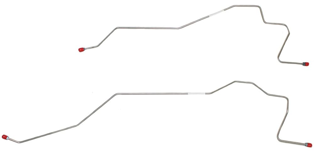 Amazon.com: JEGS 13624 Rear Axle Brake Line Set 2007-2008 Chevy ...