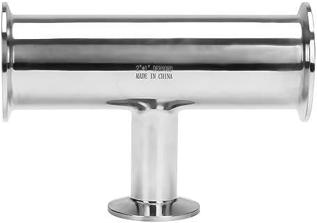 Amazon.com: DERNORD Reducing Clamp Tee 3 Way Stainless Steel 304 ...