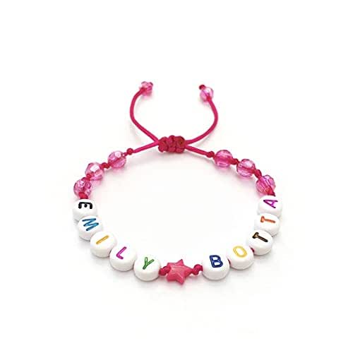 Pulsera EMILY BOTTA personalizada con nombre : Amazon.es: Productos ...
