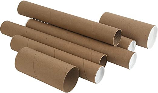 Sejas Collections Cardboard Mailing Tube [ Pack of 6 ] Ideal for ...