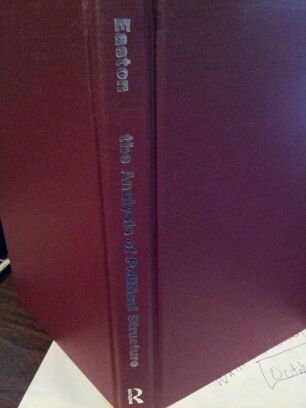 Buy The Analysis of Political Structure Book Online at Low Prices in ...