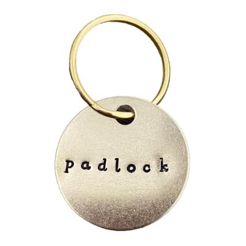 Amazon.com: Metal Key Labels - Keychain Identifier Tags with Keyrings ...