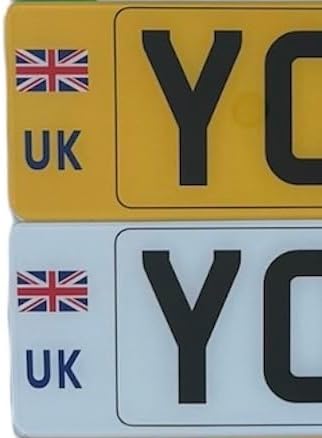Car Front and Rear + Stickers - Durable UK Union Jack Flag and United ...