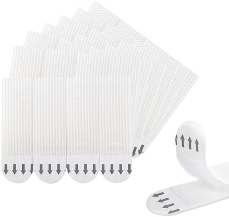 24 Pairs Large Velcro Picture Hanging Strip, Heavy Duty Adhesive Double ...