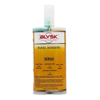 BLYSK Panel Bonding Adhesive MB60 - Two-Part Epoxy Adhesive, Non-Sagging, High Strength, Bonds ...