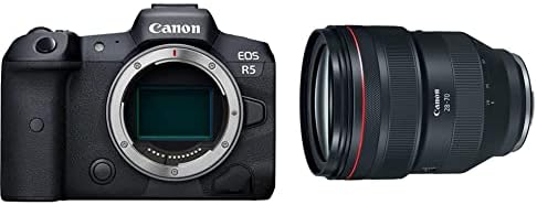 Amazon.com : Canon EOS R5 Full-Frame Mirrorless Camera - 8K Video, 45 ...