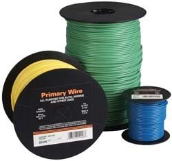 18 Ga General Purpose Primary Wire 100 Foot Roll Brown - Electrical ...