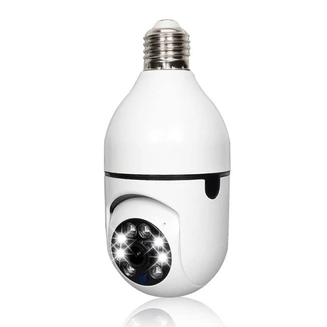 Buy CAMLEIGH 1080p HD Bulb Light Wireless IP Camera,Fish Eye 360 Degree ...