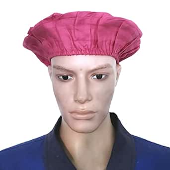 Trance Cotton Washable & Reusable Head Cap | Multipurpose Head Cover ...