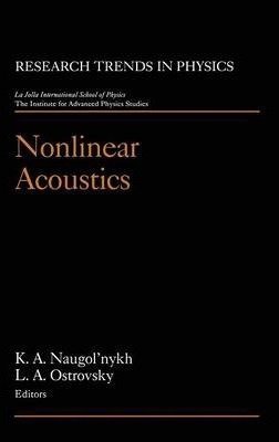 Nonlinear Acoustics: 9781563963384: Amazon.com: Books