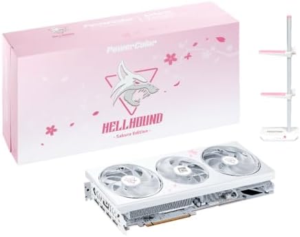Amazon.com: PowerColor Hellhound Sakura Limited Edition AMD Radeon 7800 ...