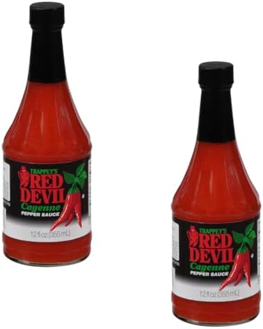 Amazon.com : Trappey Red Devil Hot Sauce - Pack of 2 - Cayenne Pepper ...