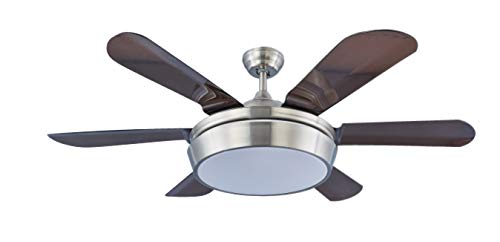 Buy Indigo Decorative Ceiling Fan PI-14 1400 mm Nickle Online at Low ...