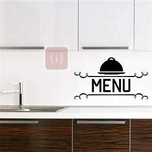 ISEE 360® Wall Sticker Menu for Kitchens Hotel Restaurant Coffee Shop ...
