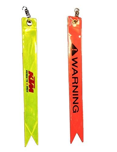 MJ Ragav Ready to Race Bike Logo Safety Tag/Warning tag Fluorescent ...