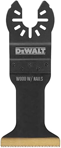 DEWALT Oscillating Tool Blade, Titanium Nitride Coated, Flush Cut ...