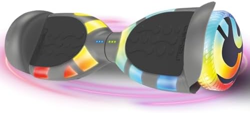LEXGO HOVERBOARD MIRAGE GRY - Overboard Elettrico con Telaio in Acciaio ...