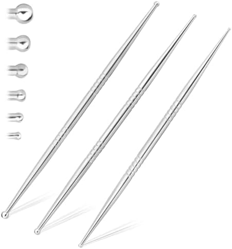 Amazon.com: ideayard Facial Reflexology Massage Tool 3 Pieces/6 Szie ...